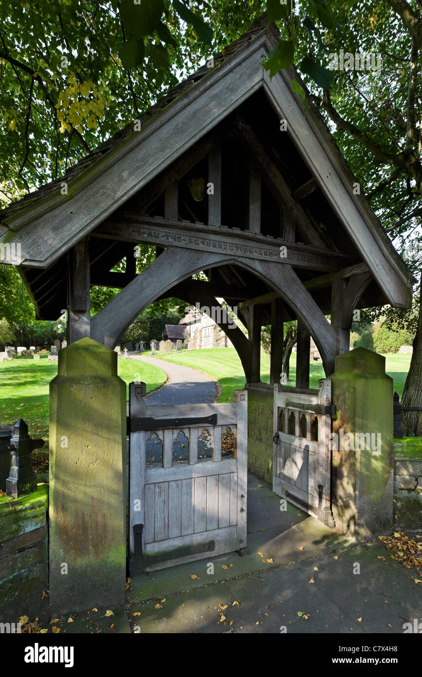 Lychgate hi-res stock photography and images - Alamy