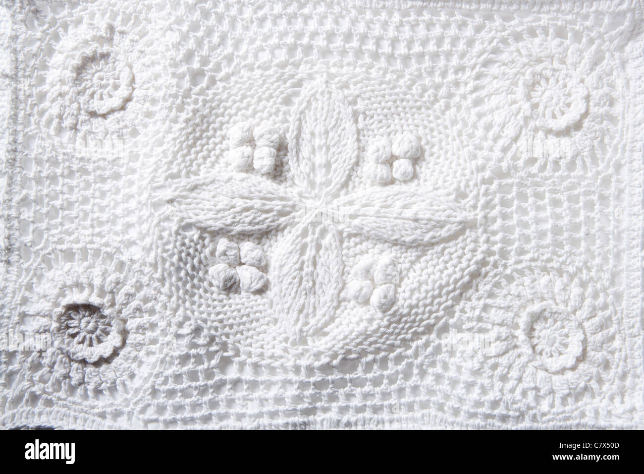 cotton tricot pique white fabric macro texture background Stock Photo ...