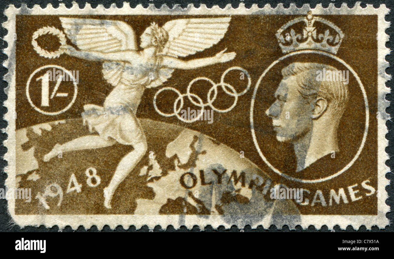 UK -1948: A dedicated to Olympic Games held at Wembley during July and ...