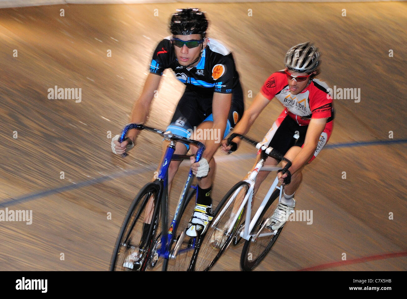 Banked track hi-res stock photography and images - Alamy