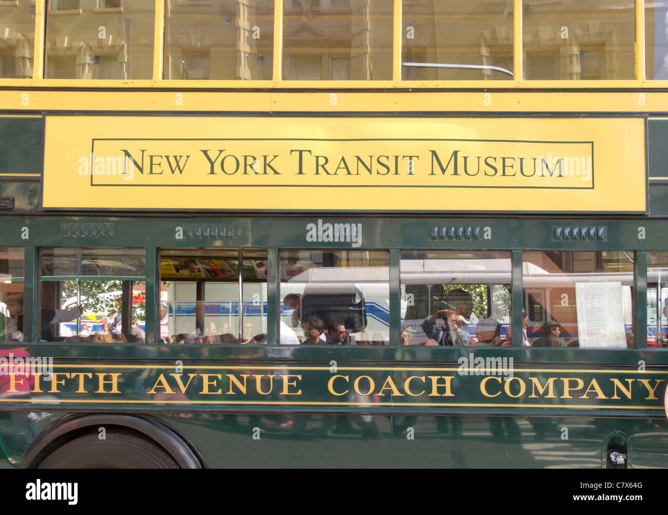 New York Transit Museum bus Stock Photo - Alamy
