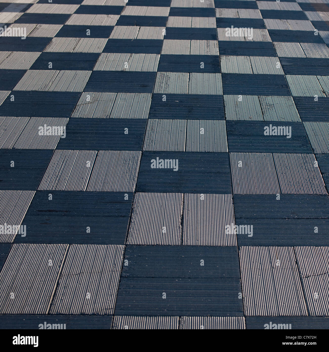 Checkerboard style paving in Chaoyang park, Beijing Stock Photo - Alamy