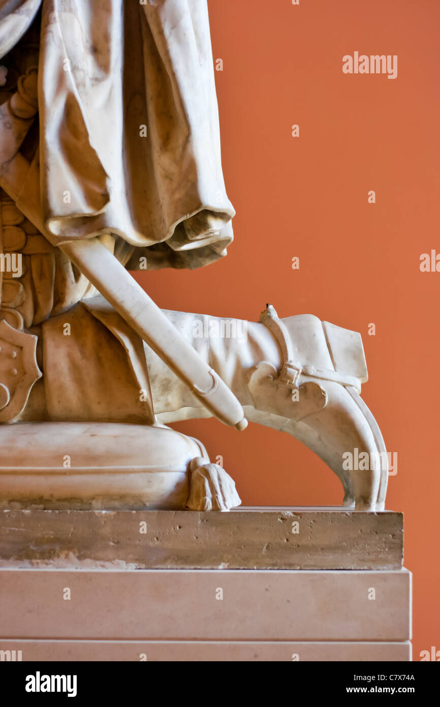 louvre sculpture detail Stock Photo - Alamy