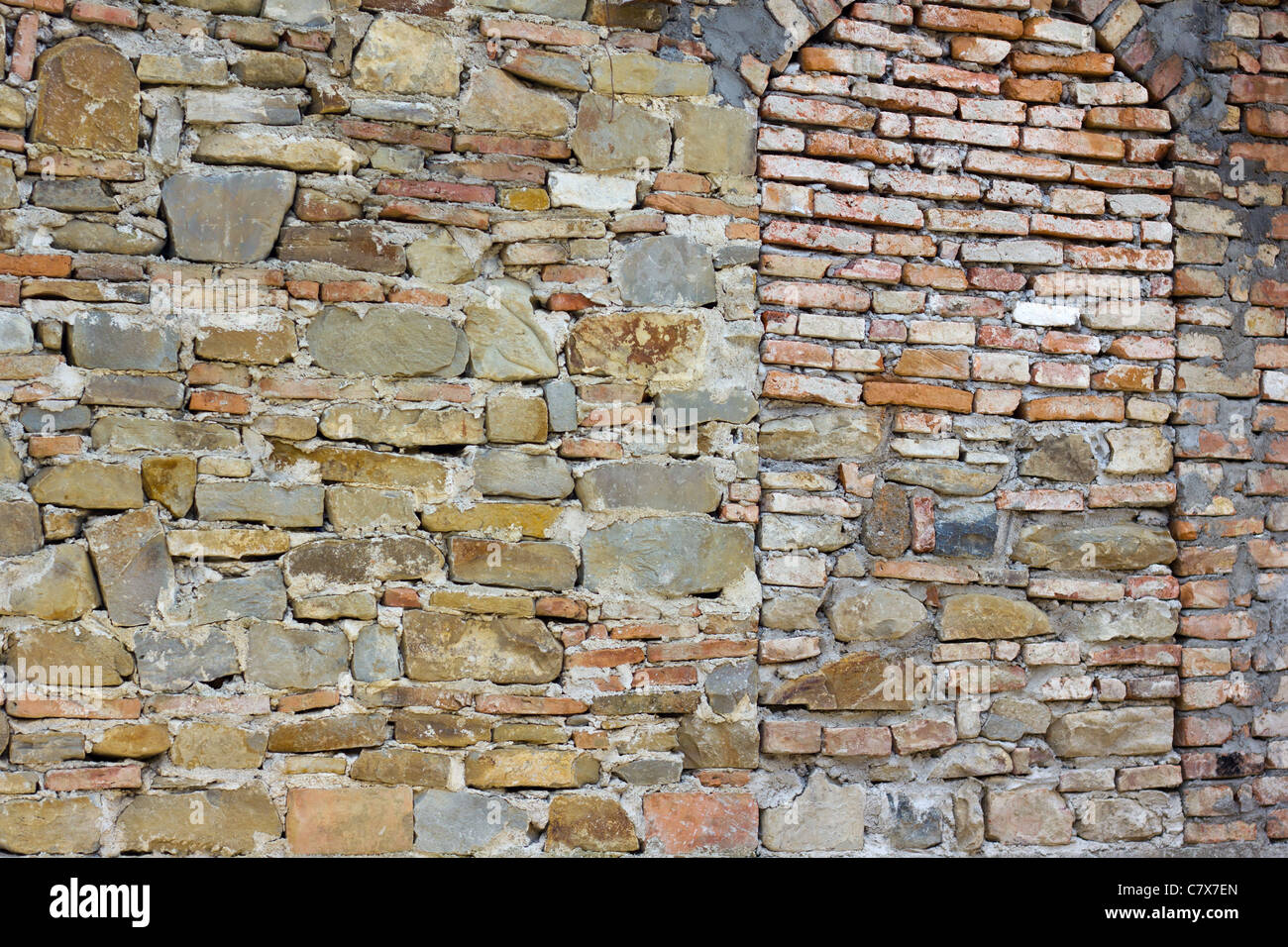 hidden brick wall window Stock Photo - Alamy