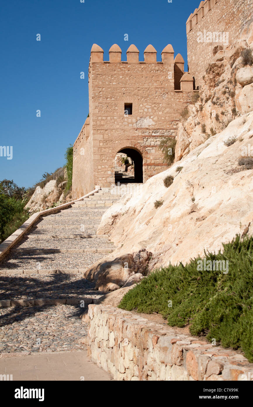 Moorish castle almeria andalusia spain hi-res stock photography and ...
