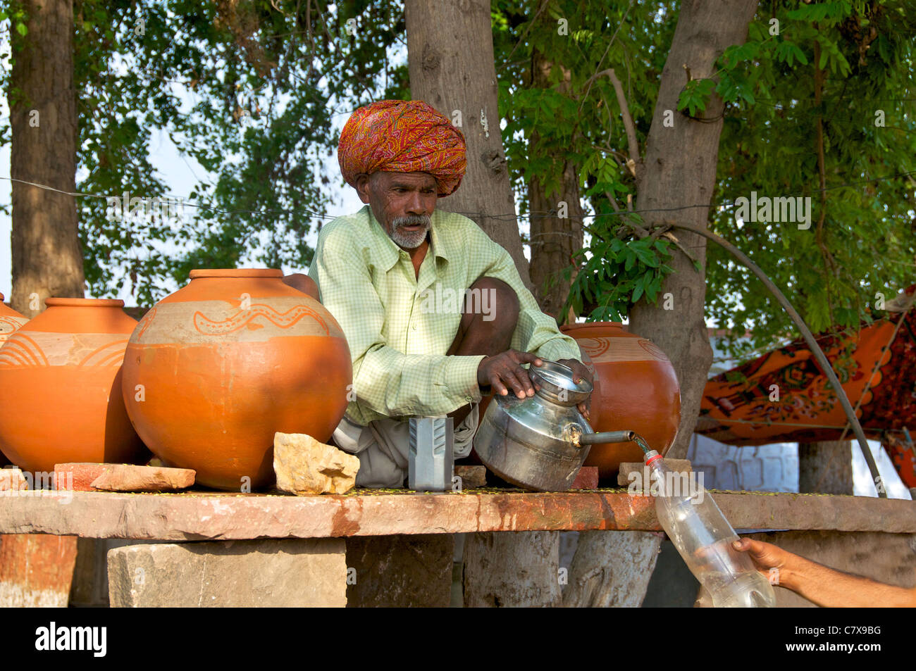 Water for pilgrims hi-res stock photography and images - Alamy
