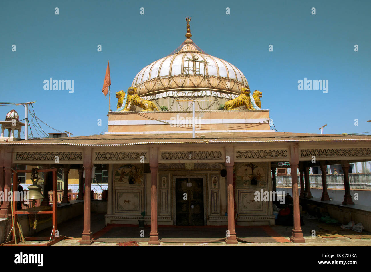 Indian devi temple hi-res stock photography and images - Alamy