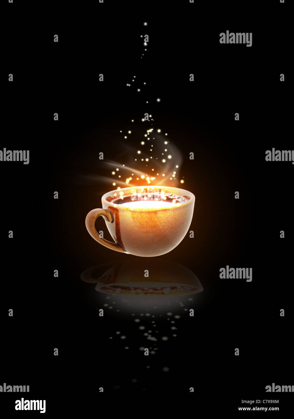 Magic cup water hi-res stock photography and images - Alamy