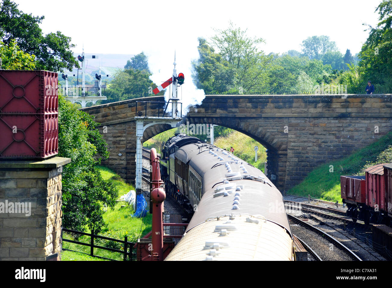 Goathland railway station hi-res stock photography and images - Alamy