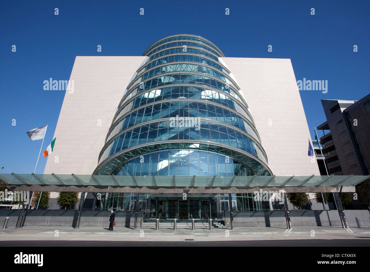The Convention Centre Dublin, Ireland. Photo:Jeff Gilbert Stock Photo ...