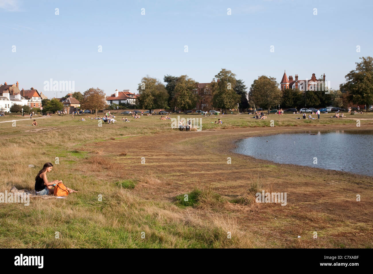 Wimbledon clock tower hi-res stock photography and images - Alamy