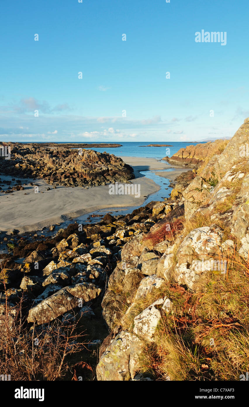 Sanna Bay,Typical view from on the Portuaik to Sanna Coastal Walk ...