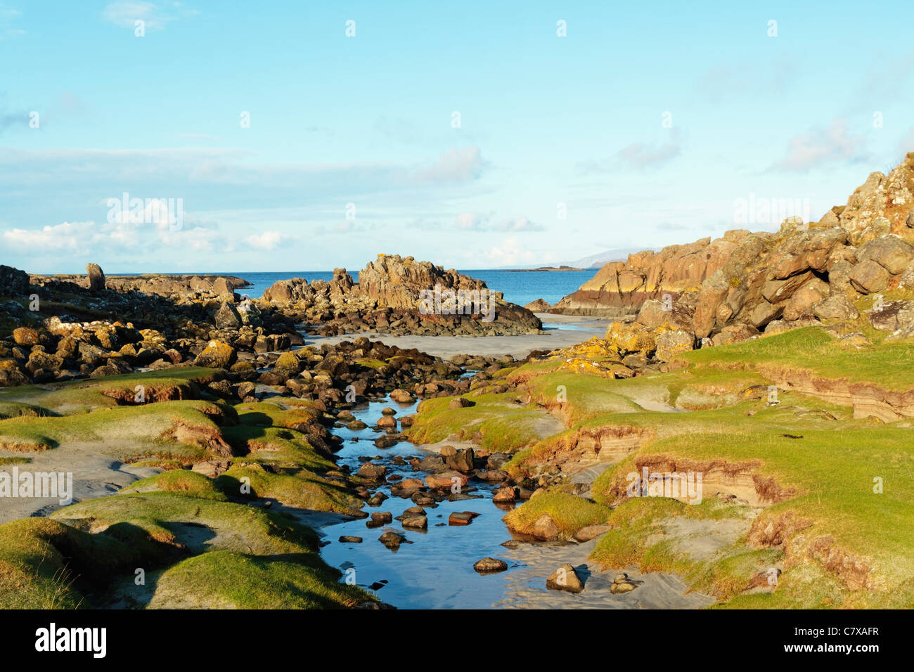 Sanna Bay,Typical view from on the Portuaik to Sanna Coastal Walk ...