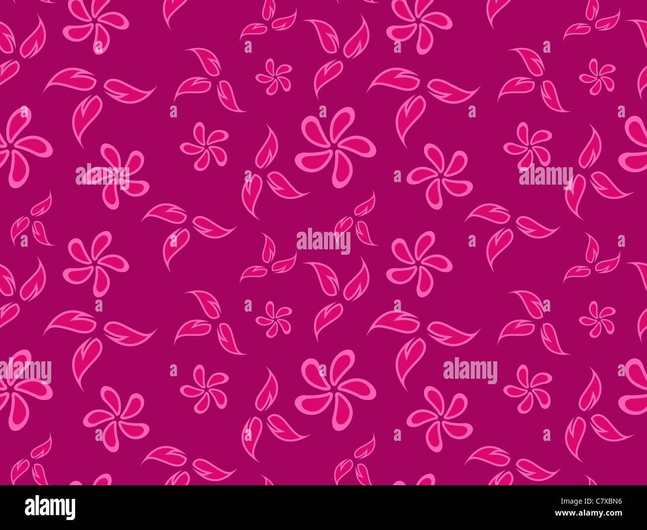 flowers pink pattern, abstract seamless texture; vector art ...