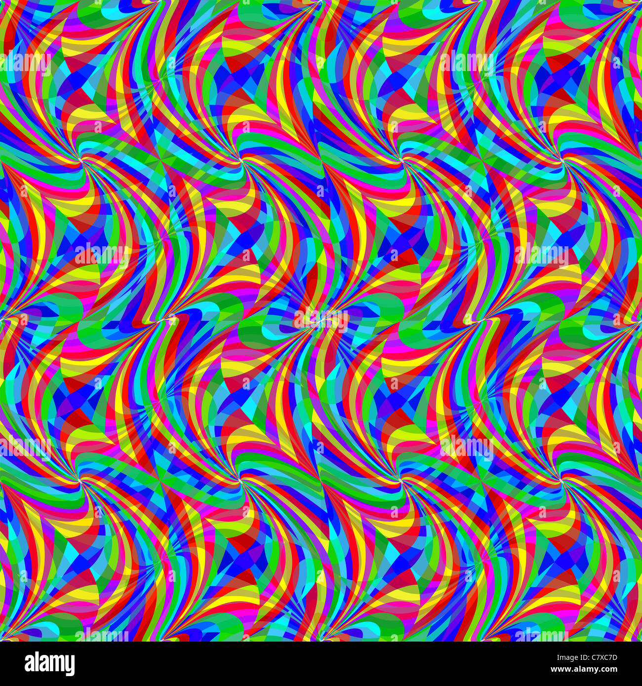 wavy seamless pattern, abstract texture; vector art illustration Stock ...