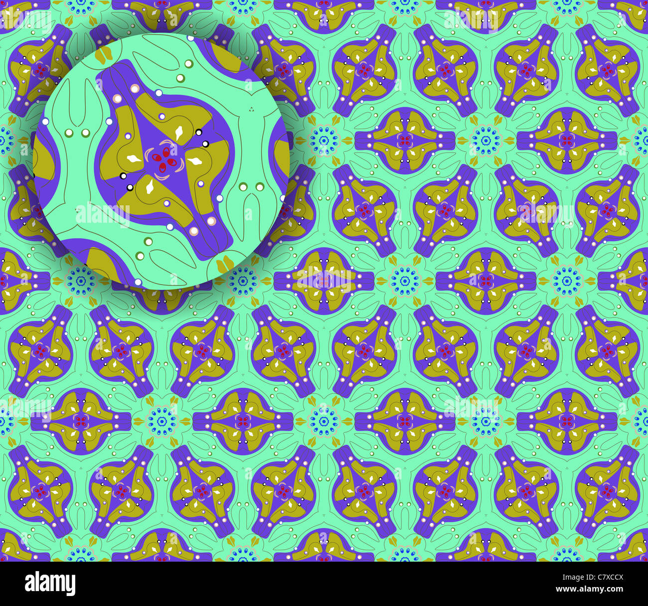 seamless detailed texture, abstract vector art illustration Stock Photo ...