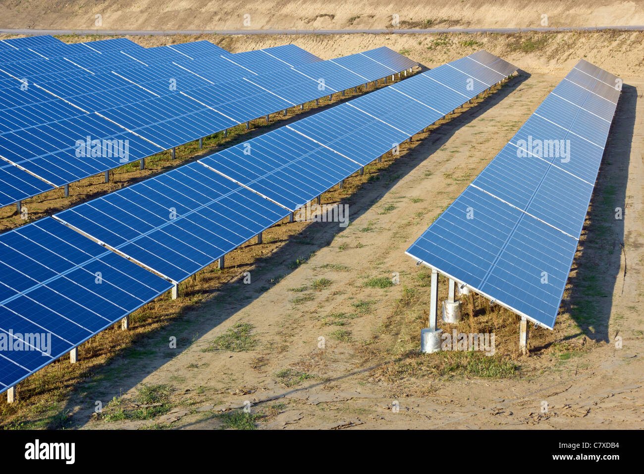 solar power plant Stock Photo - Alamy