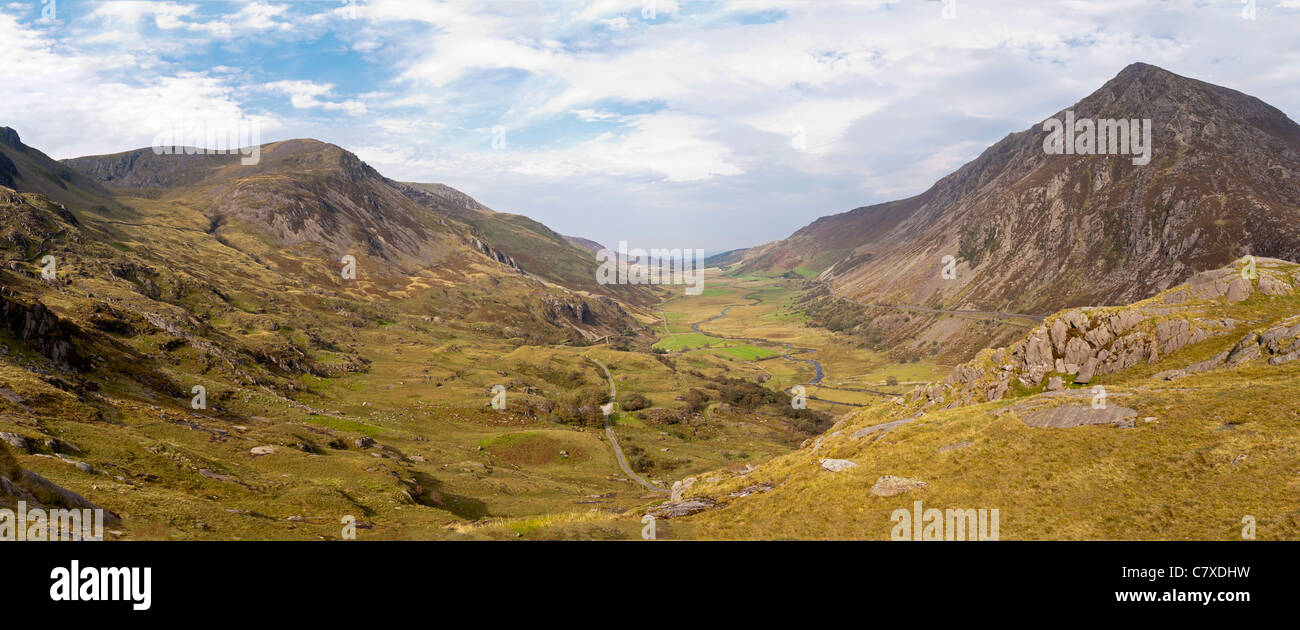 Ogwen Valley Snowdonia Stock Photo - Alamy