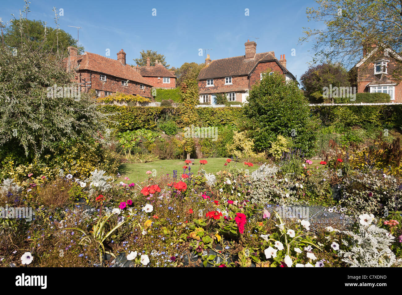 Kentish village of Kemsing, Sevenoaks, Kent Stock Photo - Alamy