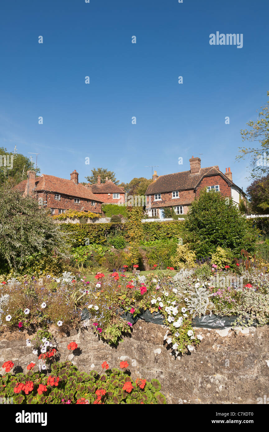 Kentish village of Kemsing, Sevenoaks, Kent Stock Photo - Alamy