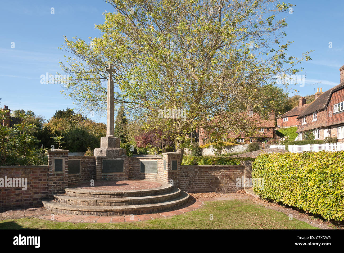 Kentish village of Kemsing, Sevenoaks, Kent Stock Photo - Alamy