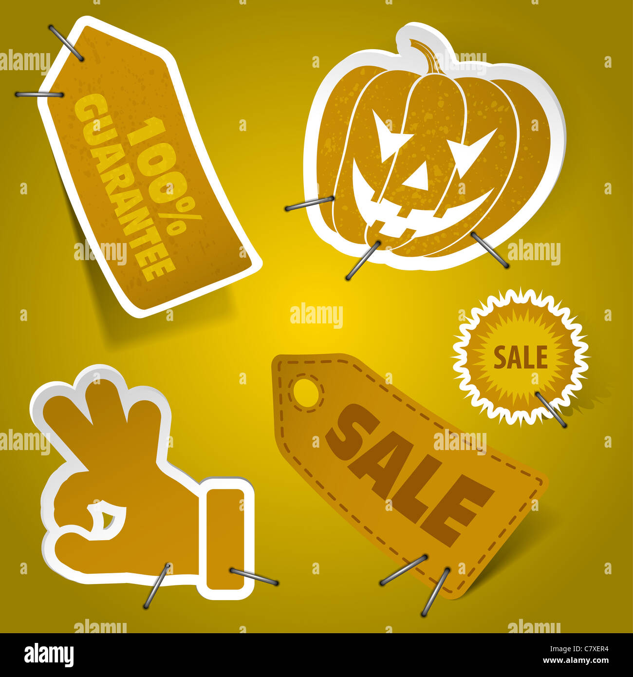 Collect Sticker and Tags, element for design, eps10 vector illustration ...