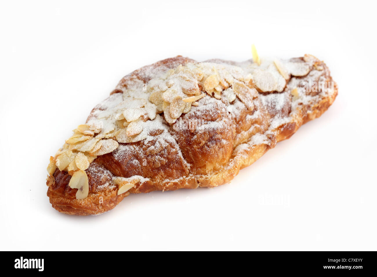 Croissant aux amandes Almond croissant Stock Photo - Alamy