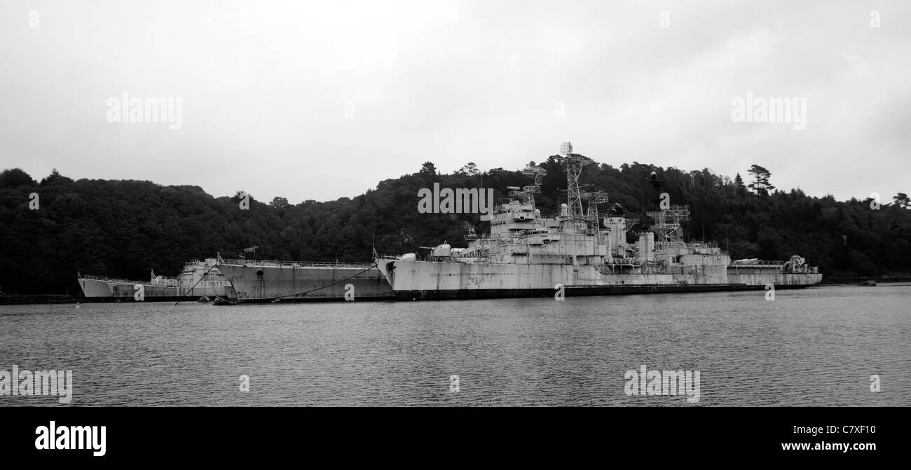 French navy battle Black and White Stock Photos & Images - Alamy