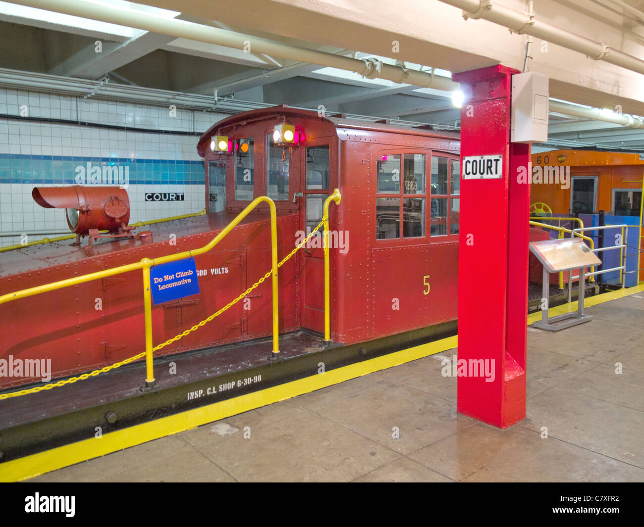 New York Transit Museum gallery Stock Photo - Alamy