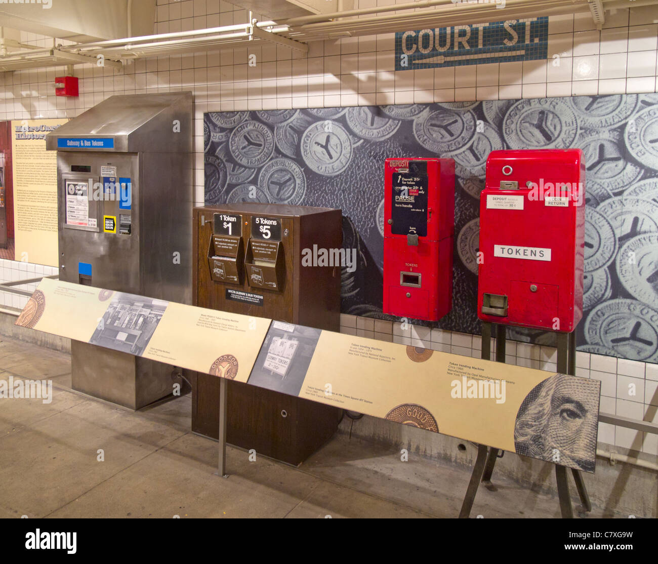 New York Transit Museum gallery Stock Photo - Alamy
