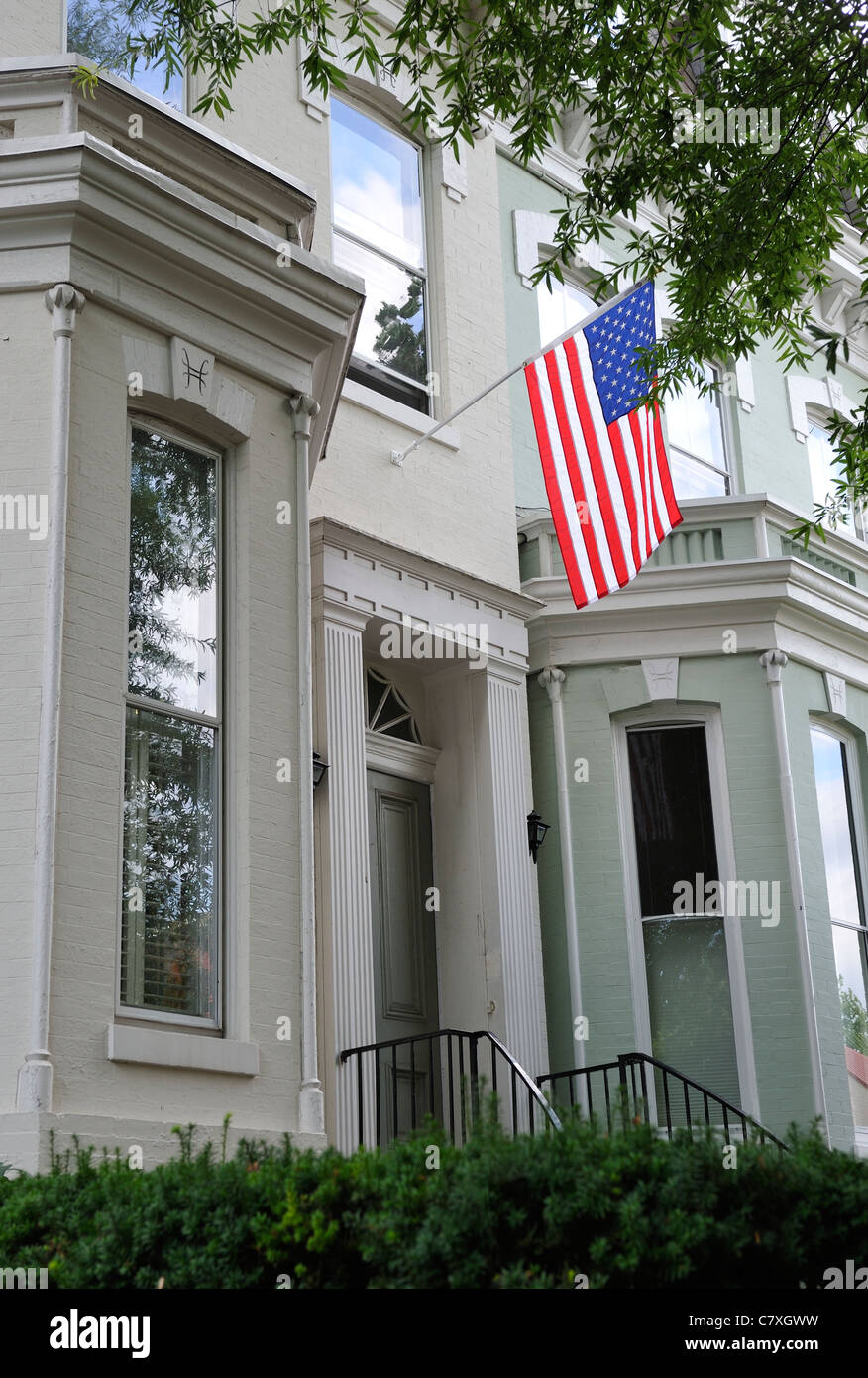 Georgetown, Washington D.C., USA early American buildings Stock Photo ...