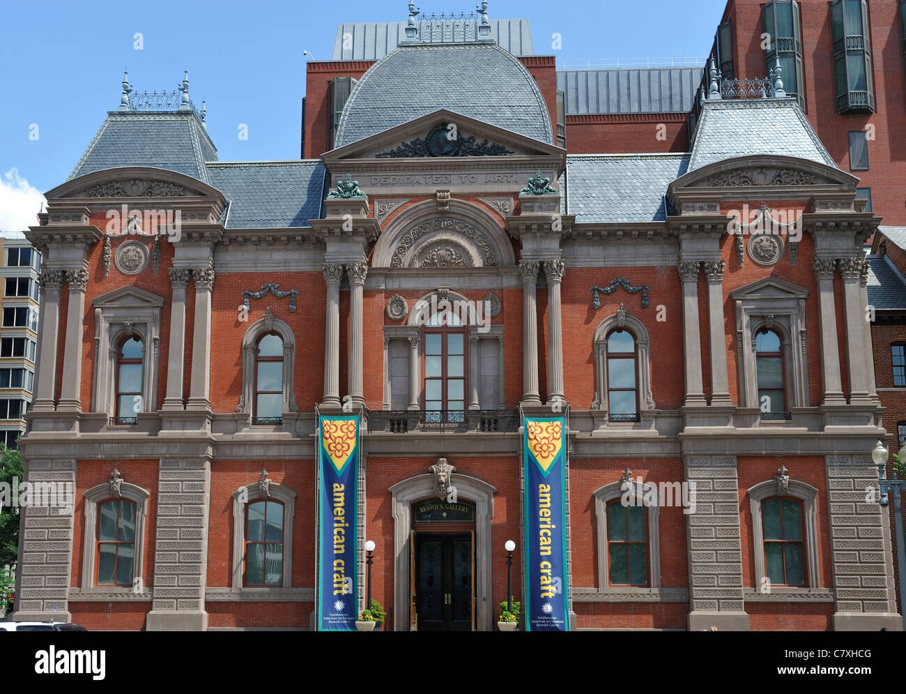 The Renwick Gallery Pennsylvania Avenue Washington DC Stock Photo - Alamy