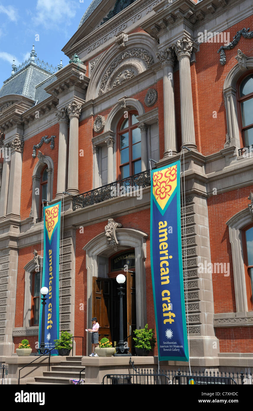 The Renwick Gallery Pennsylvania Avenue Washington DC Stock Photo - Alamy