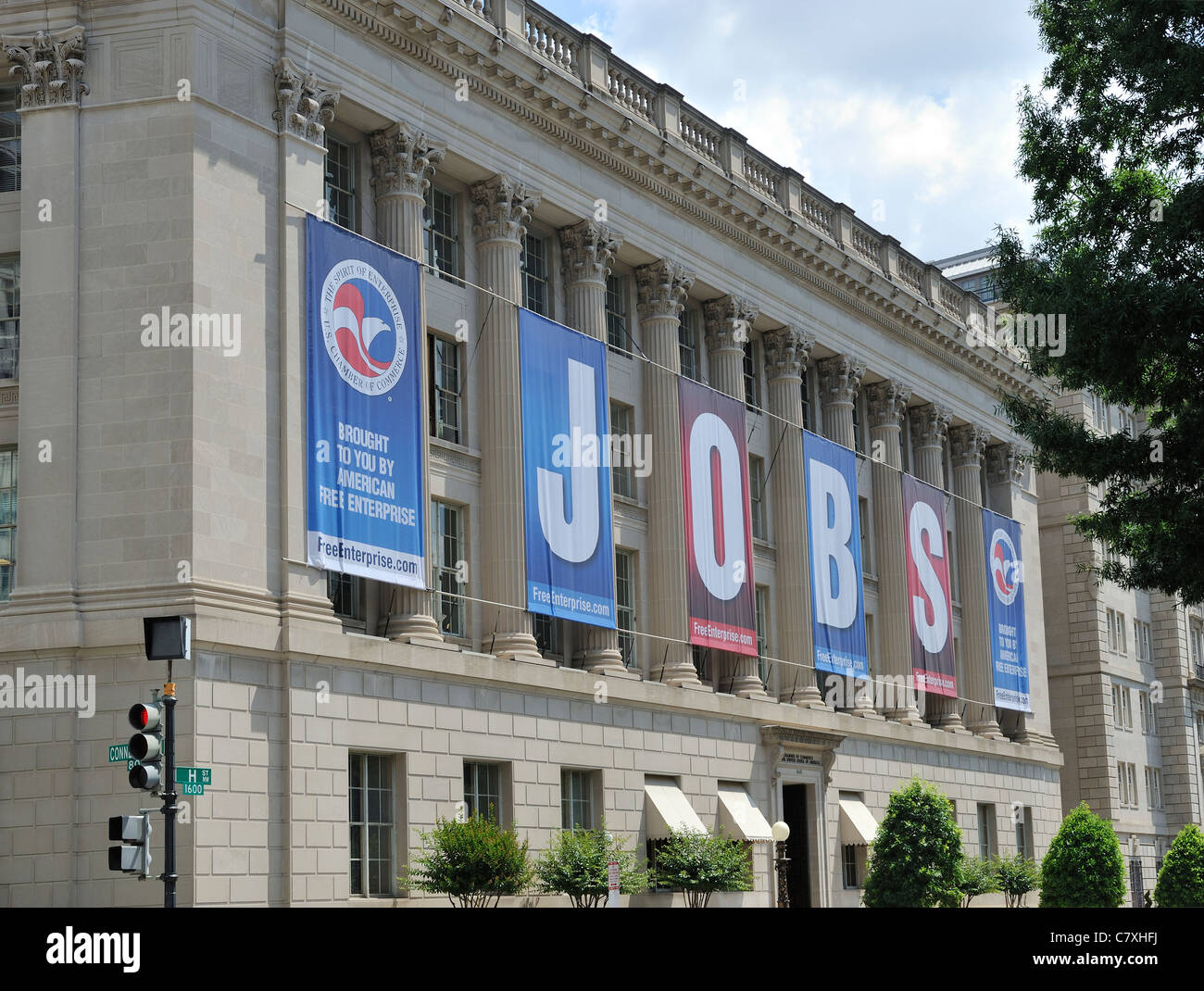 US Chamber of Commerce H Street NW Washington DC USA Stock Photo - Alamy