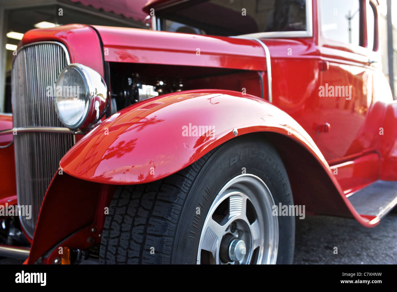 Red Model T Ford on the street in Venice, Florida Stock Photo - Alamy