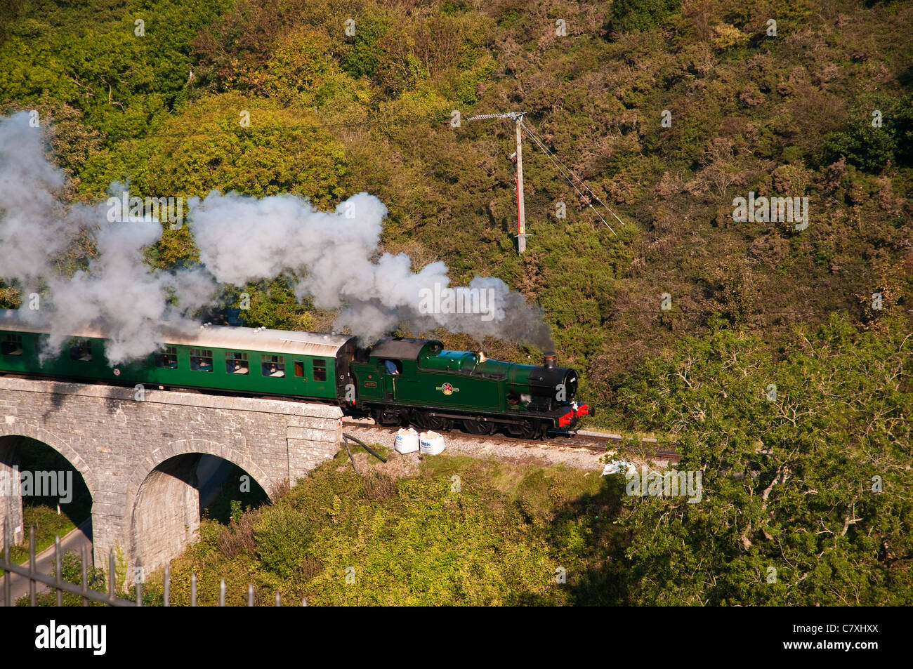 Swanage Railway Steam Train High Resolution Stock Photography and ...