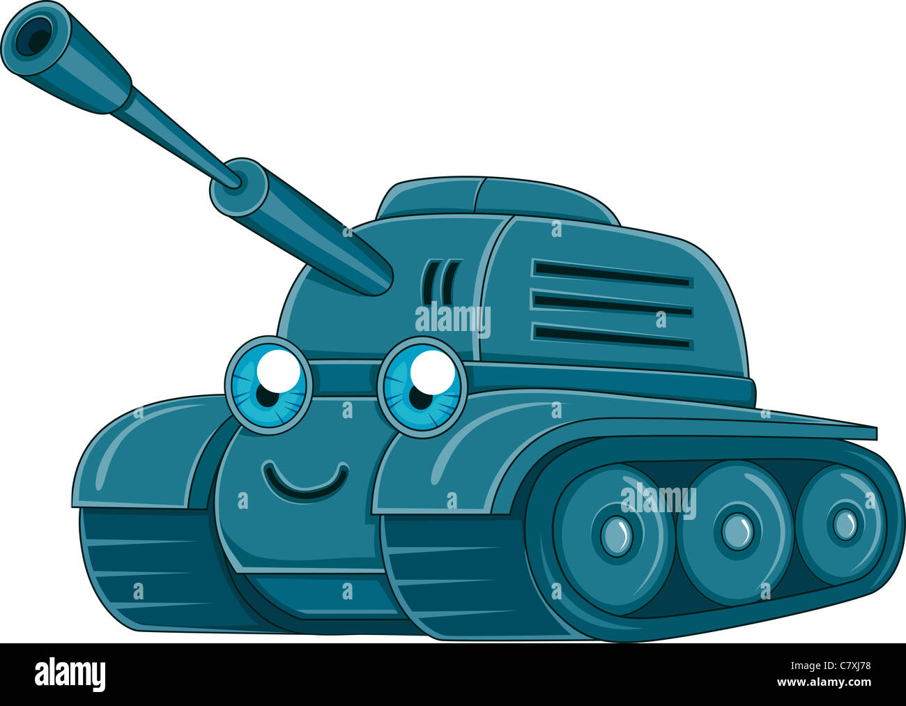 Cartoon army tank hi-res stock photography and images - Alamy