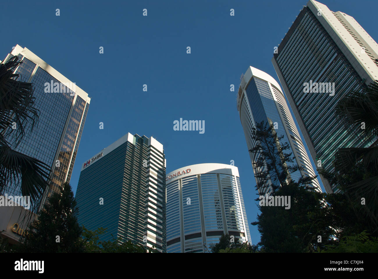Some of the landmark buildings around Pacific Place and Admiralty Stock ...