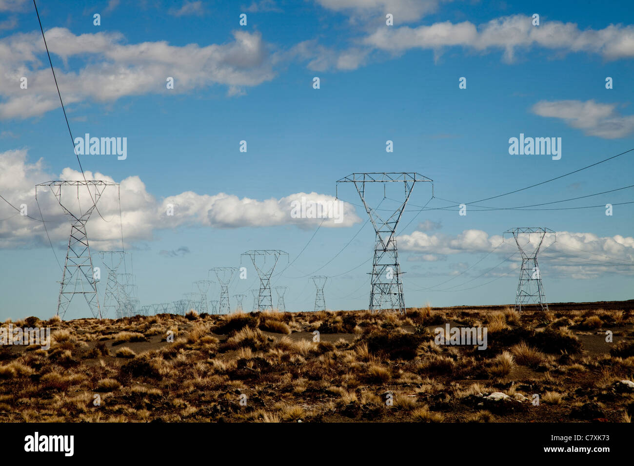 Power poles hi-res stock photography and images - Alamy