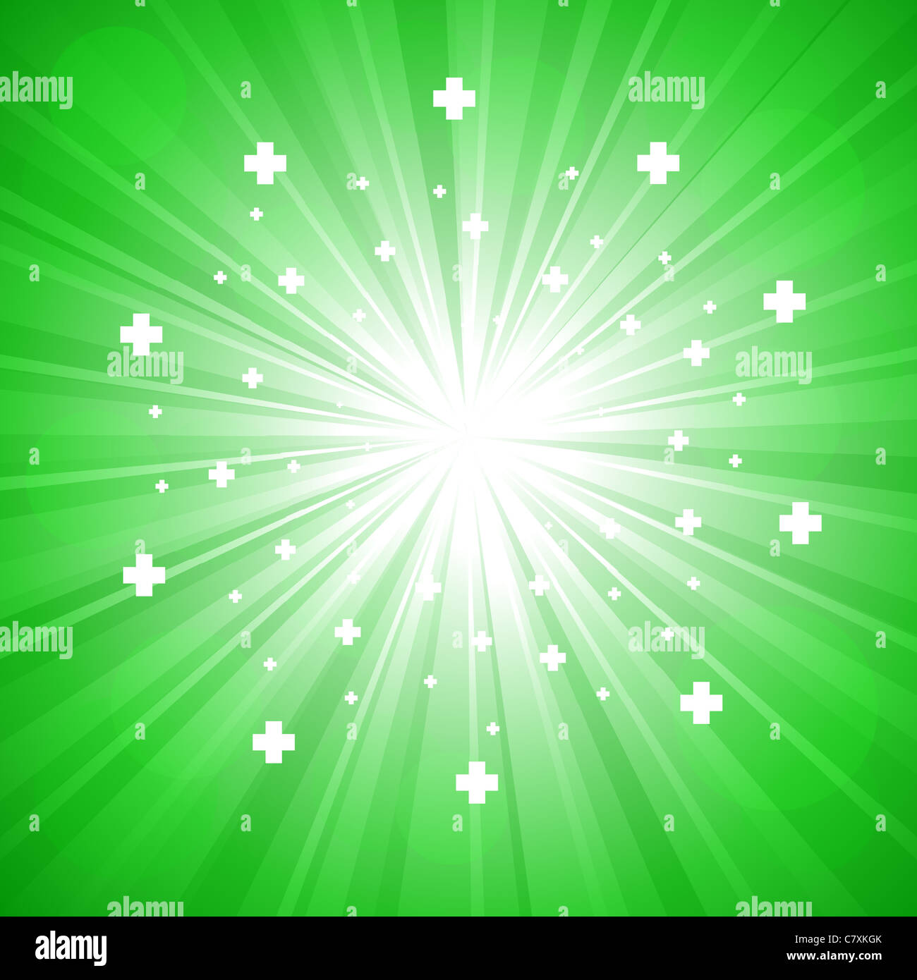 green abstract explosion Stock Photo - Alamy
