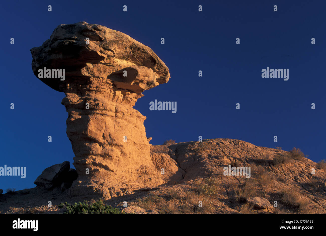 USA, New Mexico, Camel Rock Stock Photo - Alamy