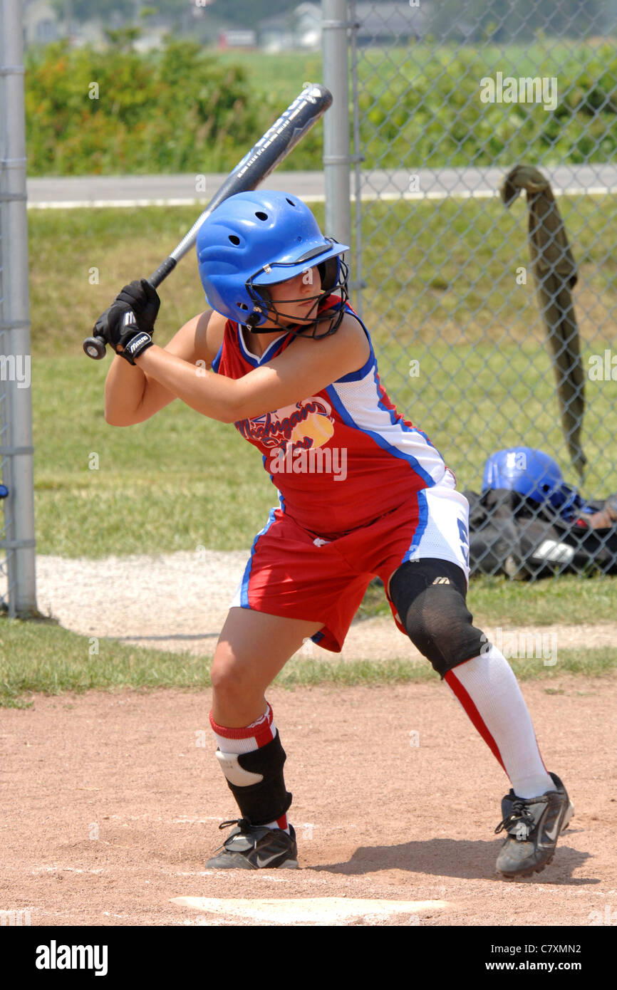 High school softball player hi-res stock photography and images - Alamy