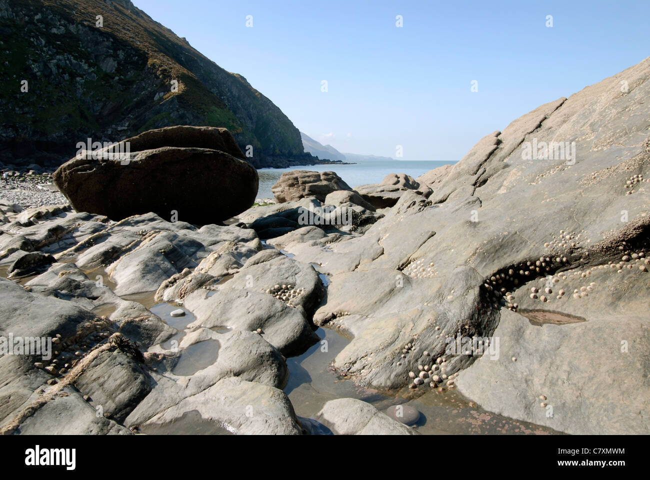 Heddon's Mouth, between Combe Martin and Lynton, Devon Stock Photo - Alamy