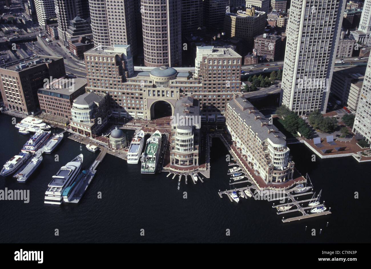 Boston aerials hi-res stock photography and images - Alamy