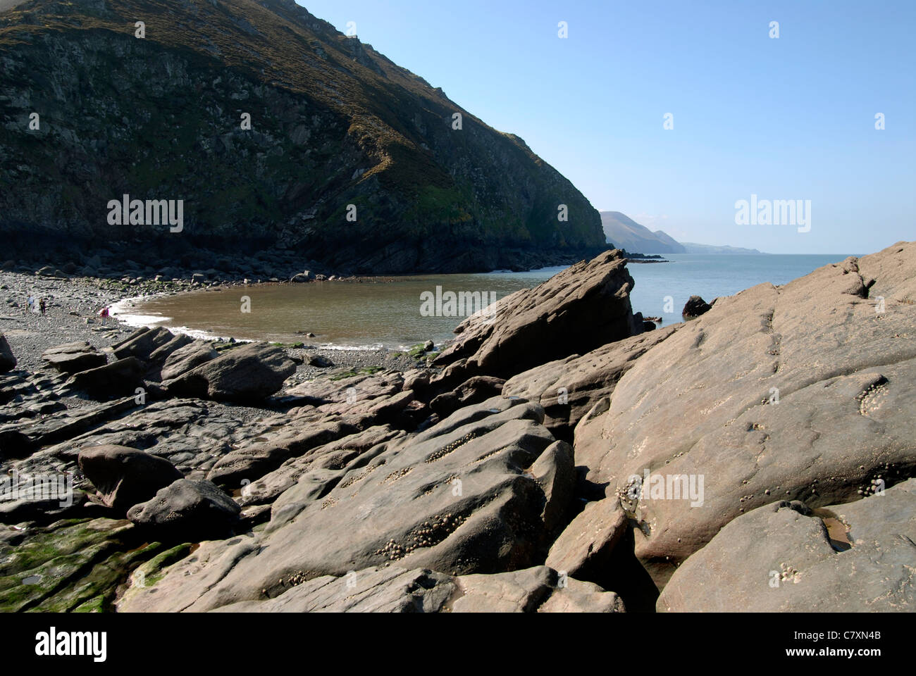 Heddon's Mouth, between Combe Martin and Lynton, Devon Stock Photo - Alamy