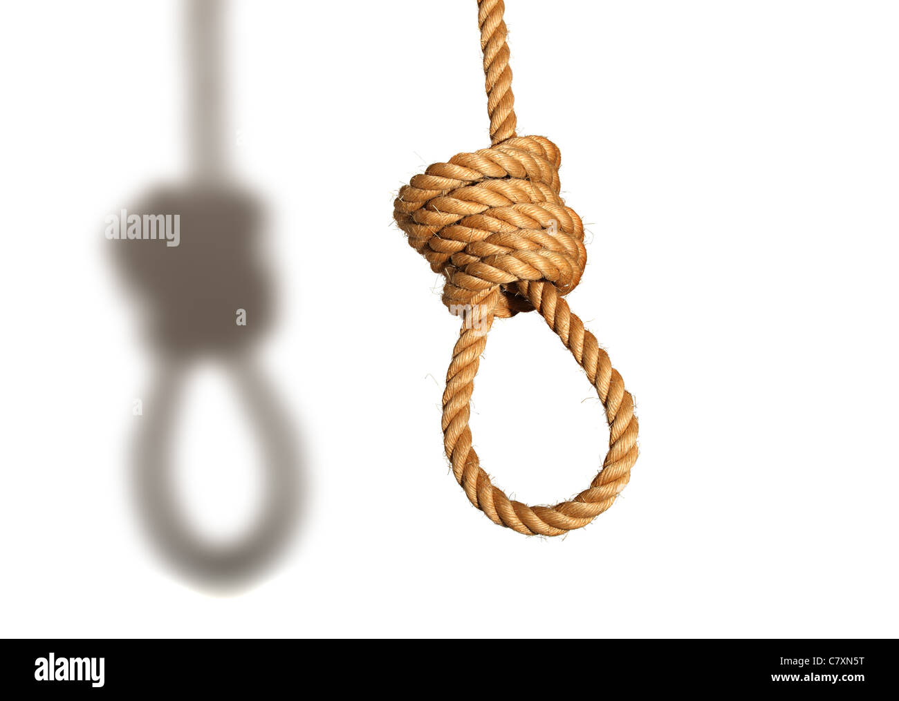 Rope noose hang hanging hi-res stock photography and images - Alamy