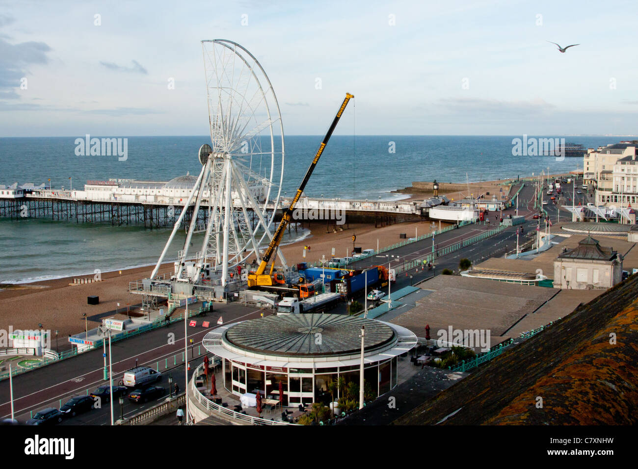 The landscape of the Brighton seafront is changing, with construction ...