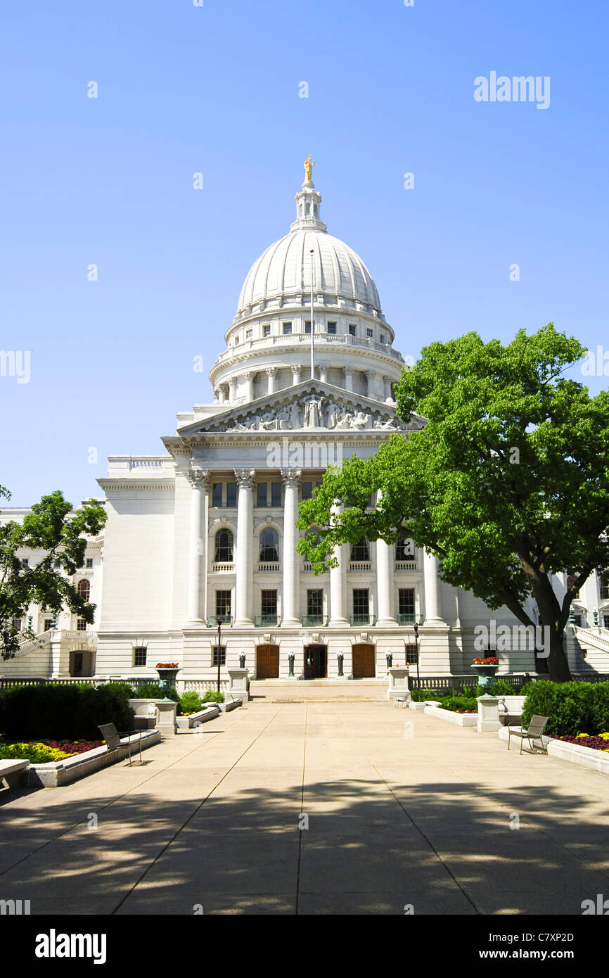The State Capitol Building in Madison Wisconsin Stock Photo - Alamy