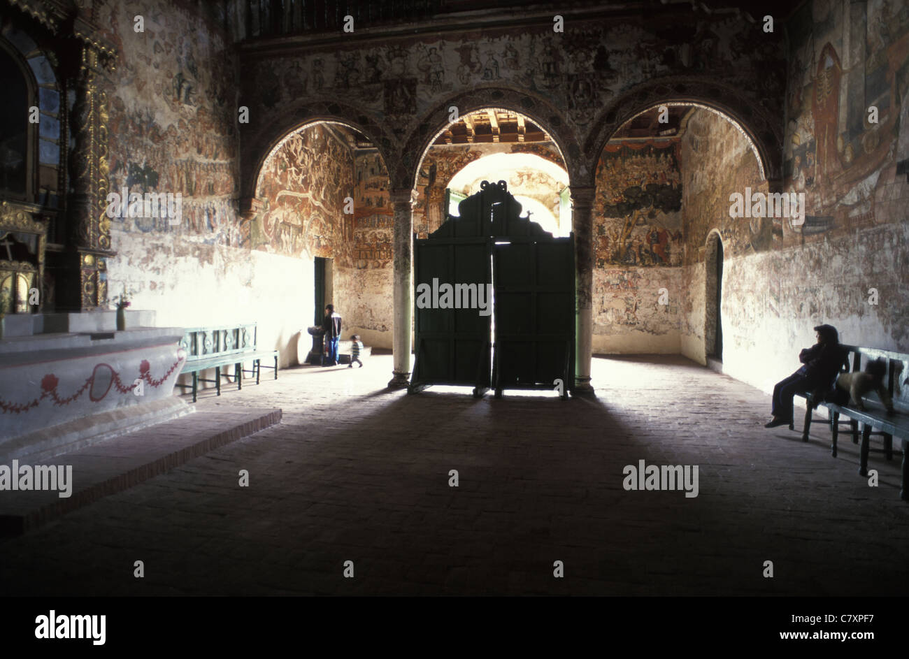 Peru, Huaro Church Stock Photo - Alamy