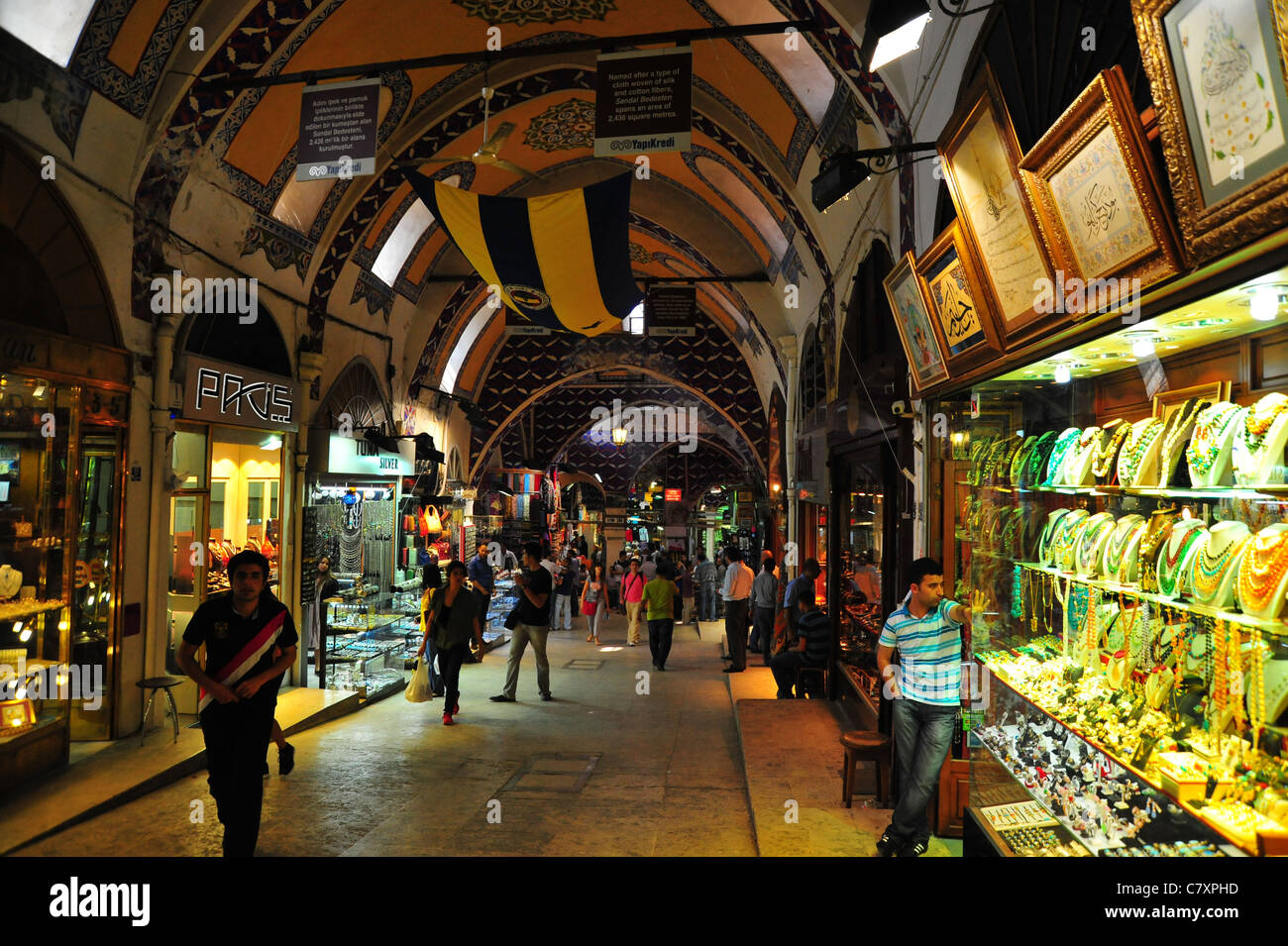 Grand Bazzar Istanbul Turkey Stock Photo - Alamy